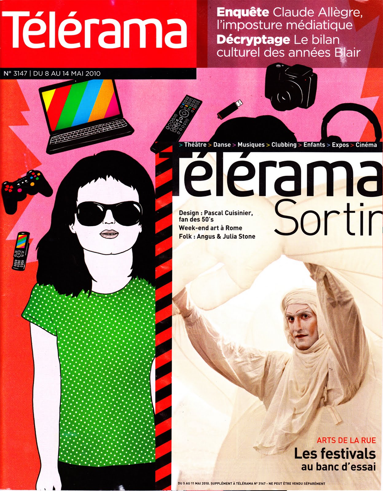 Tom Tom in French Magazine Telerama | Tom Tom Magazine